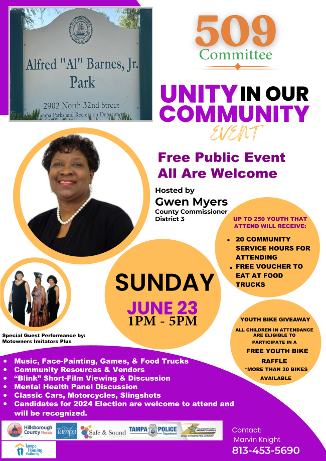 The Next ‘Unity In The Community’ Event Will Happen This Sunday, June ...
